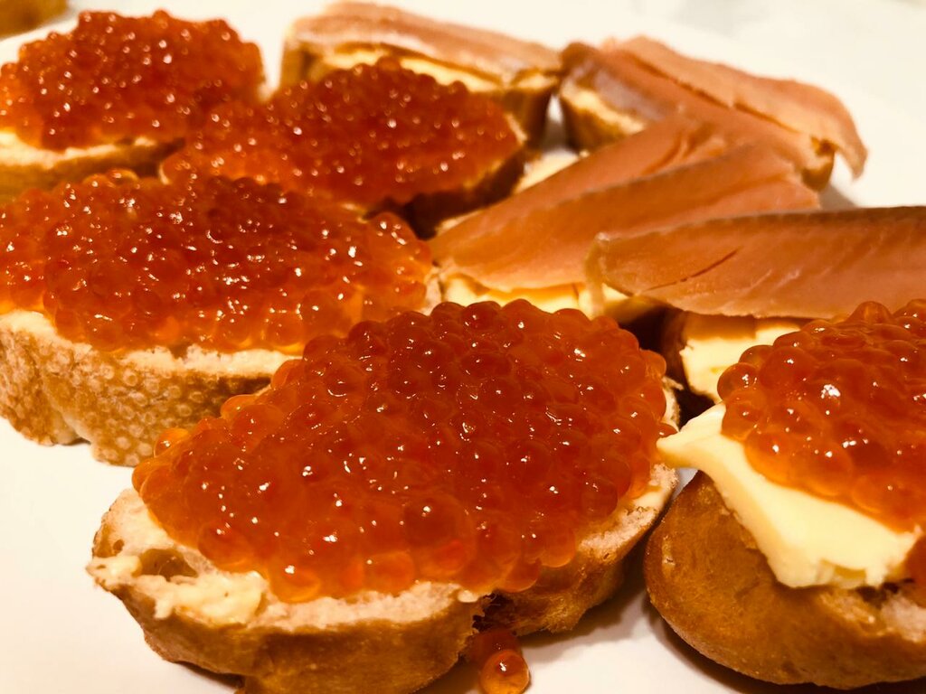 Balık ve deniz ürünleri Ribniy Vostok, Saint‑Petersburg, foto