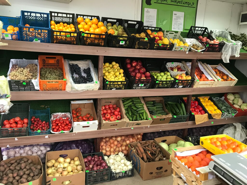 Market Магазин овощей и фруктов, Orenburgskaya oblastı, foto