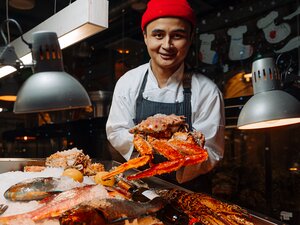 Tangerine crab (40 Let Pobedy Street No:33), restoran  Tolyatti'den (Togliatti'den)