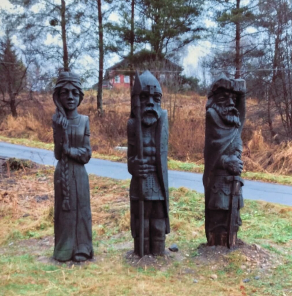 Pınar, çay Spring, stream, Arhangelskaya oblastı, foto