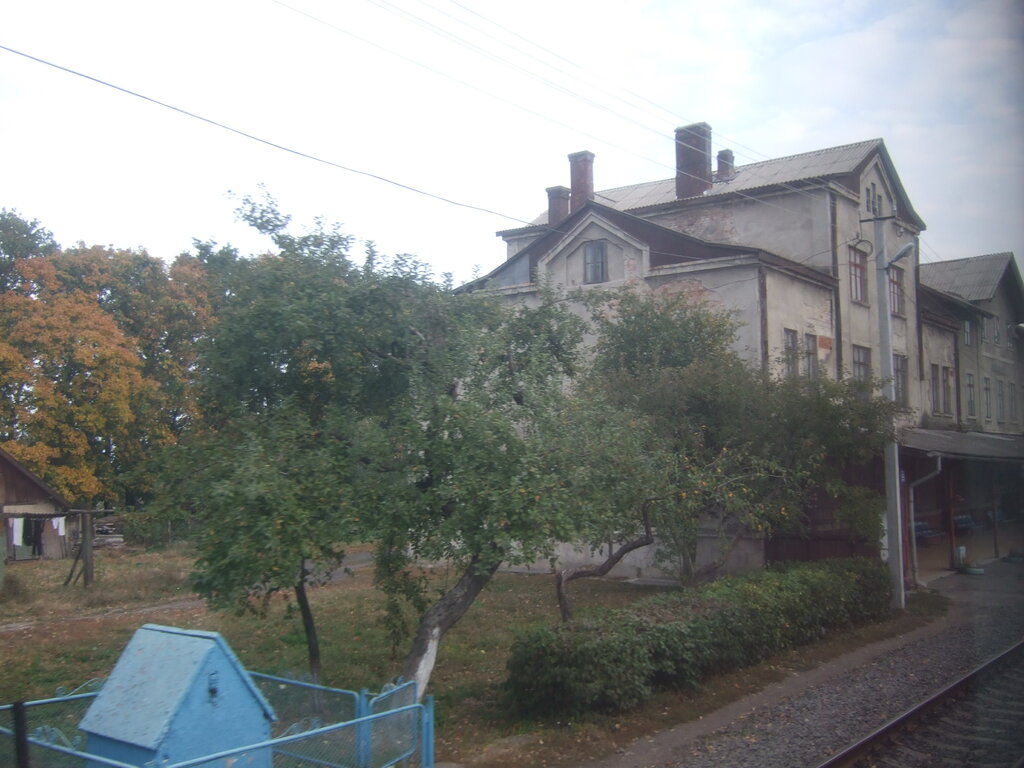 Tren istasyonu станция Стефанешты, Çernivtsi, foto