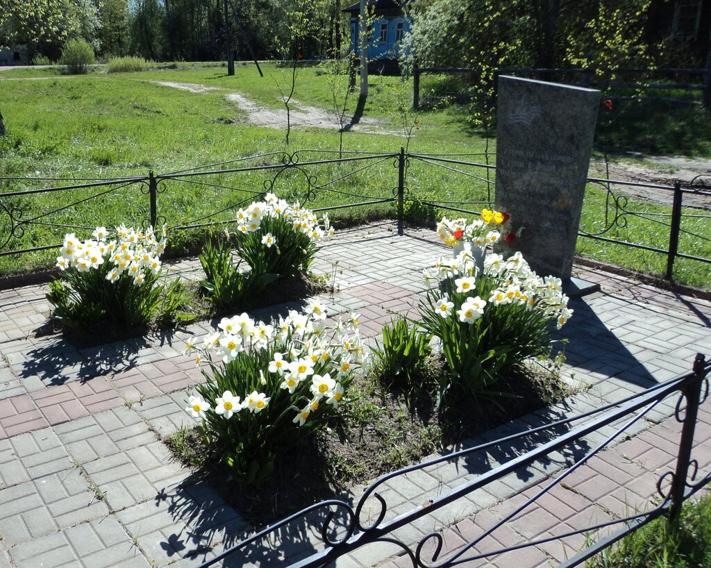 Anıt, heykel Памятный знак, Tverskaya oblastı, foto