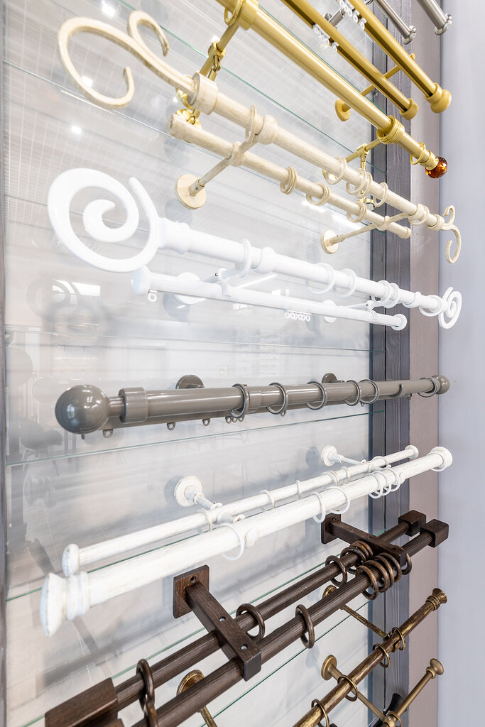 Perde ve korniş üreticileri Ujut, Moskova, foto