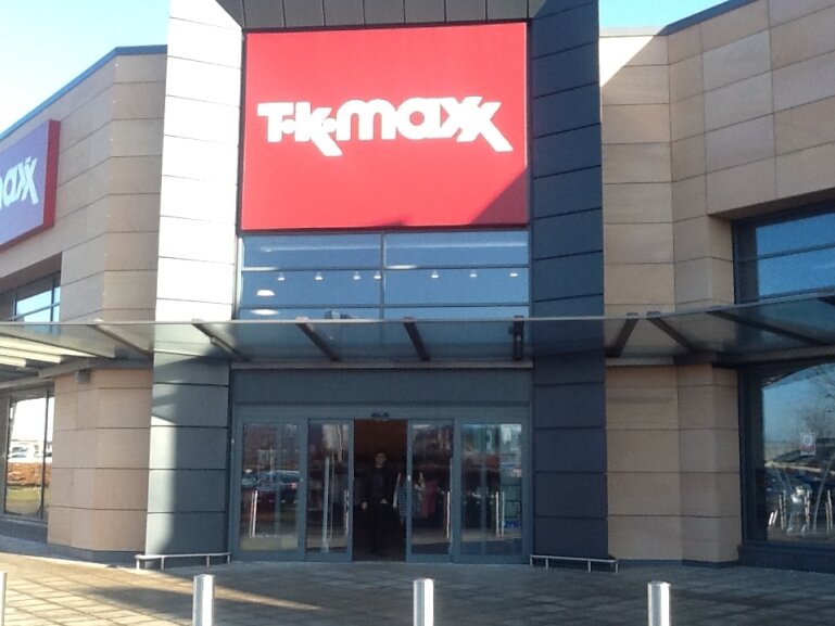 Büyük mağazalar Tk Maxx, Edinburgh, foto