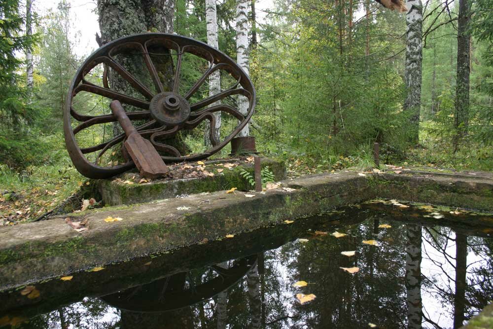 Turistik yerler Миткинский рудник, Sverdlovskaya oblastı, foto
