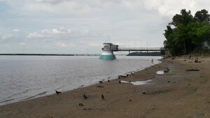 Пляж (Khabarovsk, Kirovskiy District), plaj  Habarovsk'tan