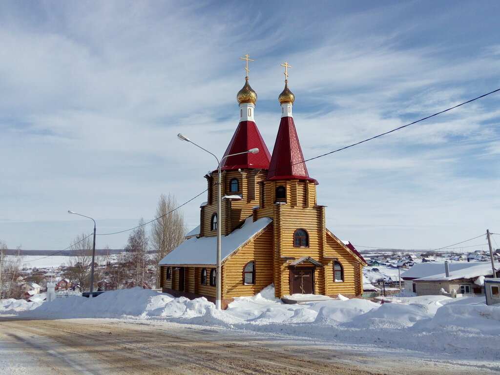 Ortodoks kiliseleri Церковь Вознесения Господня, Samarskaya oblastı, foto