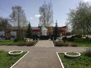 Участникам Великой Отечественной войны (Moscow Region, Yegoryevskiy Municipal District, Village of Yurtsovo), anıt, heykel  Moskova ve Moskovskaya oblastından