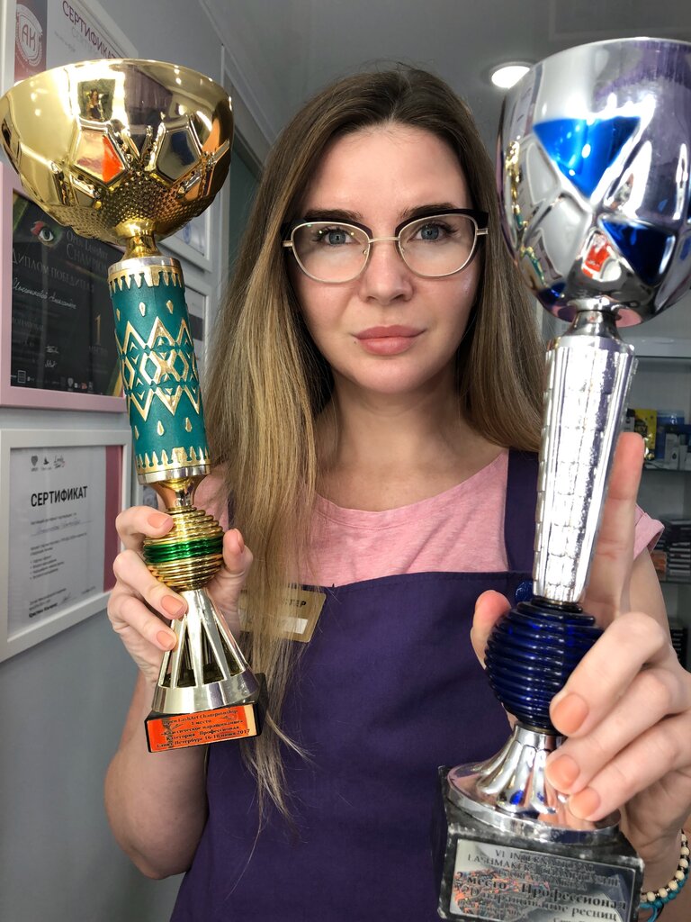 Kaş ve kirpik salonu M.Art.Lash, Saint‑Petersburg, foto