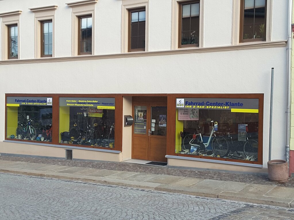 Bisiklet mağazaları Fahrrad-Center Klante, Saksonya, foto