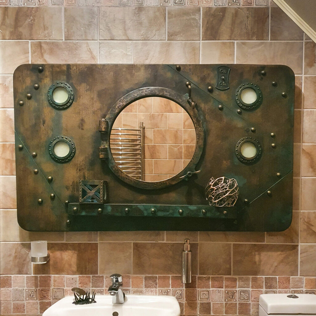 Ayna yapımı ve montaj hizmetleri Workshop of Konstantin Spirov Stern design, Krasnoyarski krayı, foto