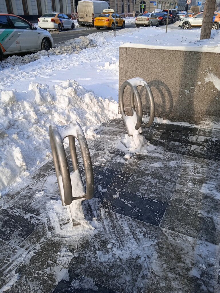 Bisiklet park yerleri Bicycle parking, Moskova, foto