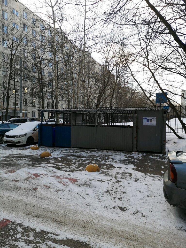 Çöp hizmetleri Точка сбора мусора, Moskova, foto