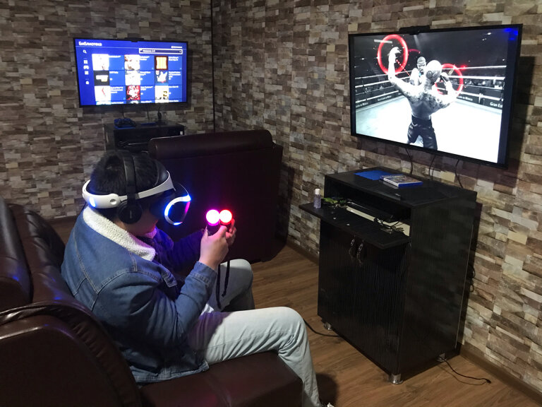 Sanal gerçeklik kulübü Virtual Reality Club, Fergana, foto