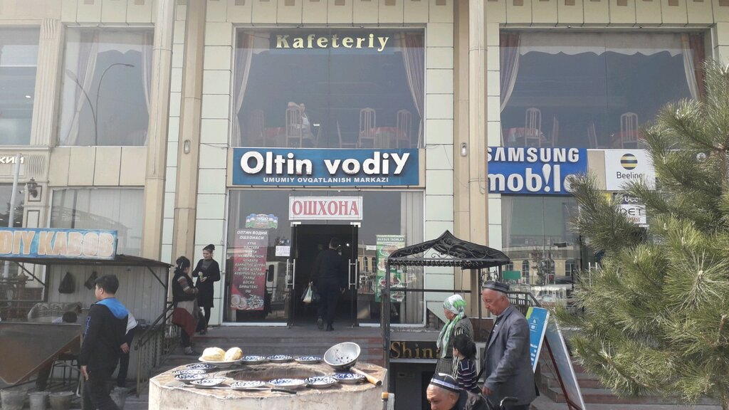 Kafe Oltin Vodiy, Fergana, foto