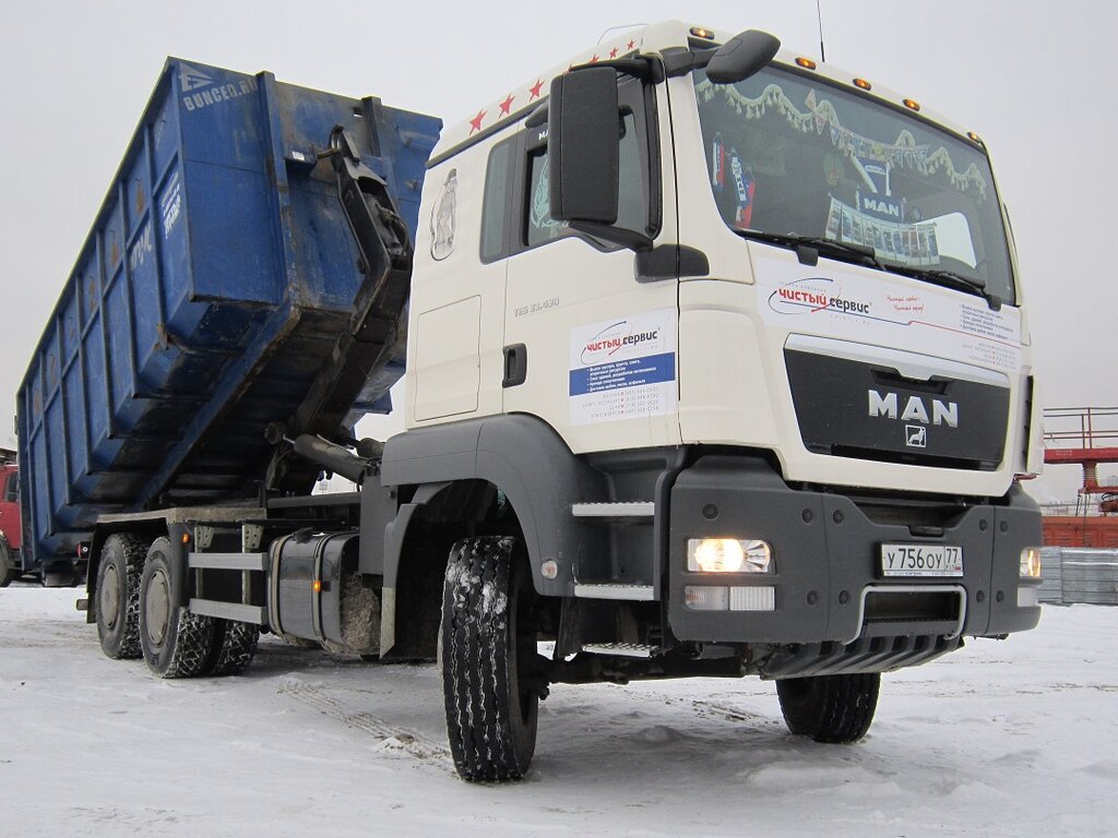 Çöp hizmetleri Chisty servis, Omsk, foto