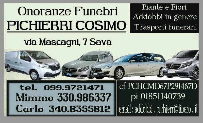 Cenaze hizmetleri Onoranze Funebri e Fioreria Pichierri Cosimo & Figli, Puglia, foto