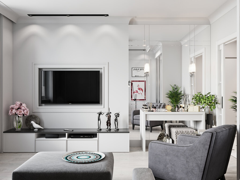 i̇ç mimarlık firmaları Dasha Ukhlinova Studio, Moskova, foto