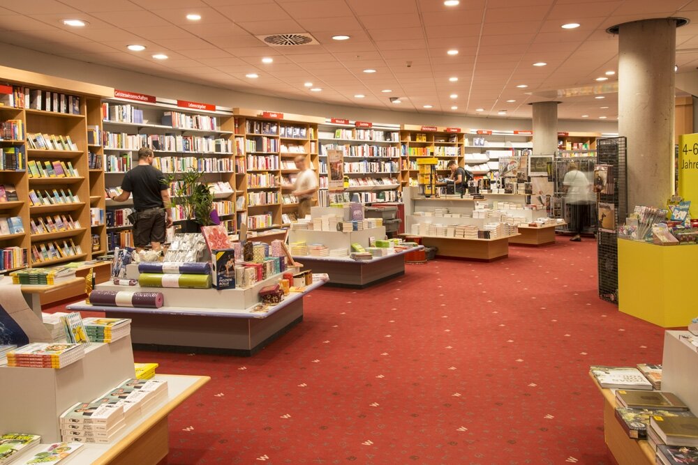 Kitap mağazaları Hugendubel, Schwerin, foto