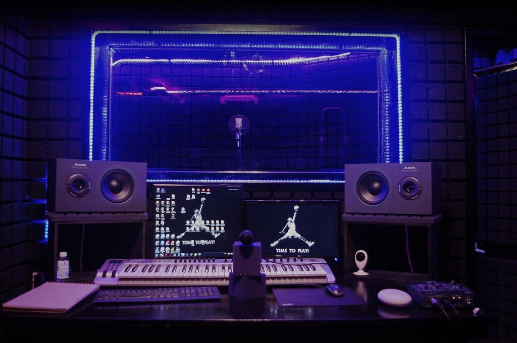 Ses kayıt stüdyoları Kerva records, Moskova, foto