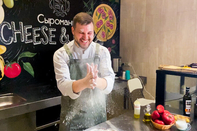 Pizzacılar Syromaniya cheese & pizza, Moskova ve Moskovskaya oblastı, foto