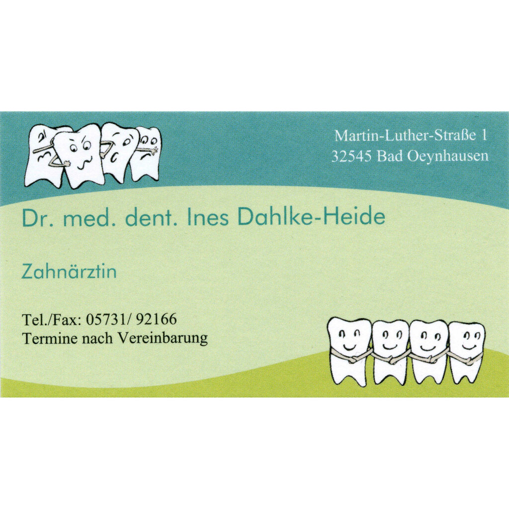 Özel ağız ve diş sağlığı klinikleri ve muayenehaneleri Dr. med. dent. Ines Dahlke-Heide, Bad Oeynhausen, foto