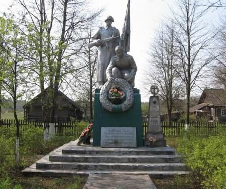 Anıt, heykel Памятник, Grodnenskaya oblastı, foto