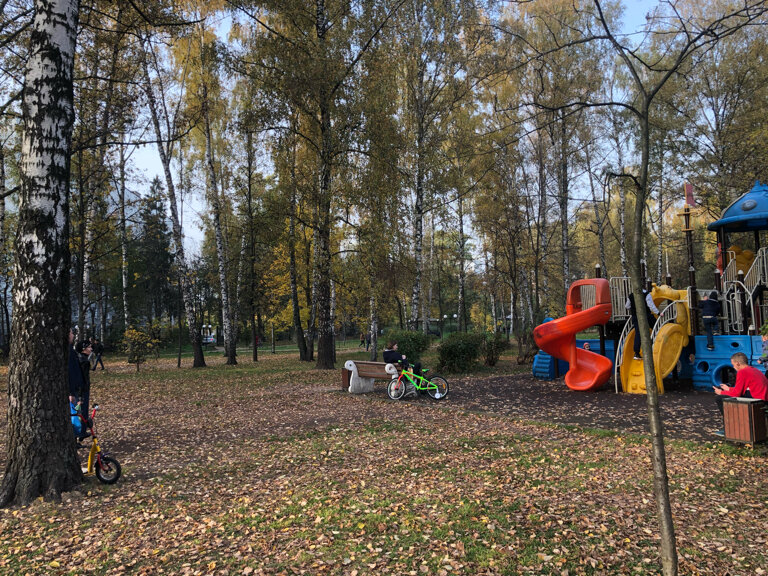 Oyun alanı Playground, Puşkino, foto