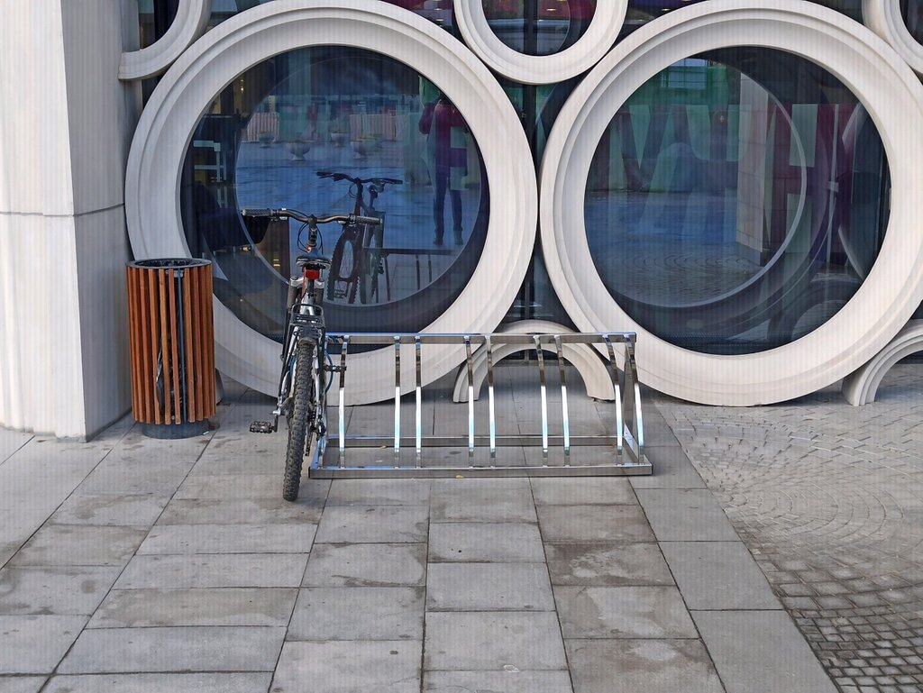 Bisiklet park yerleri Велопарковка, Moskova, foto