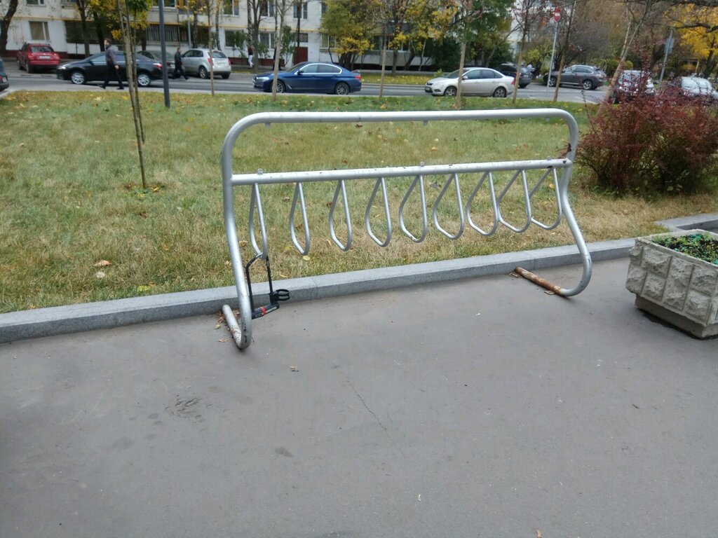 Bisiklet park yerleri Bicycle parking, Moskova, foto