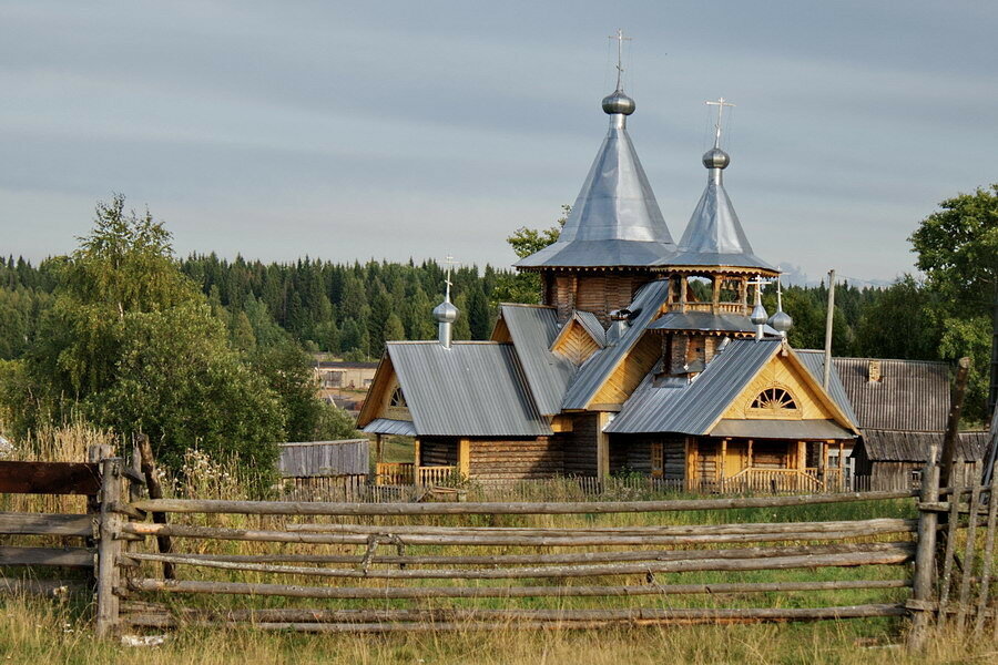 Ortodoks kiliseleri Церковь Покрова Пресвятой Богородицы, Udmurtiya, foto