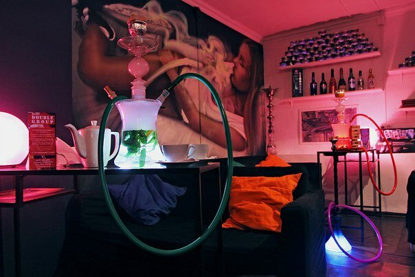 Nargile kafeler Kalyannaya Double, Saint‑Petersburg, foto