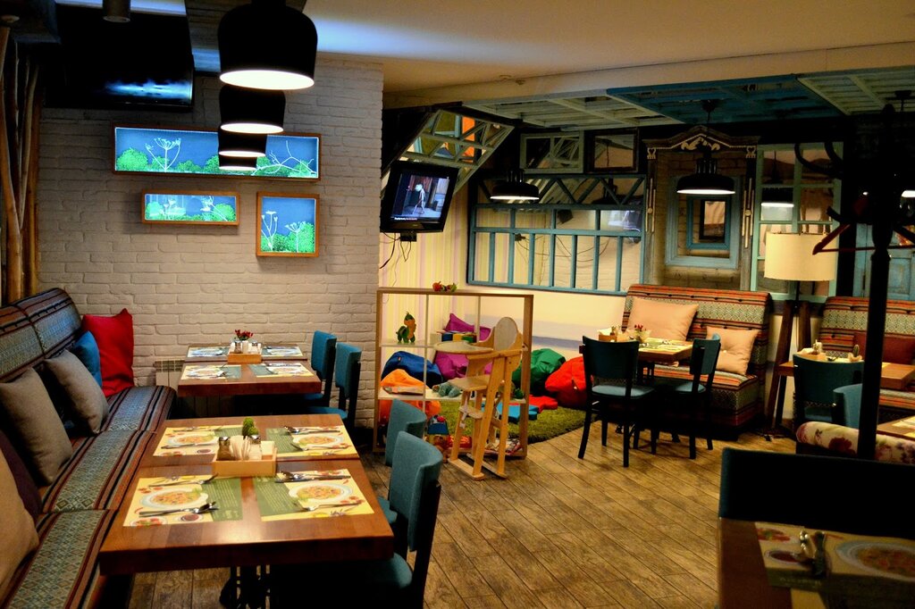 Kafe Semeynoye kafe Momenty, Kiev, foto