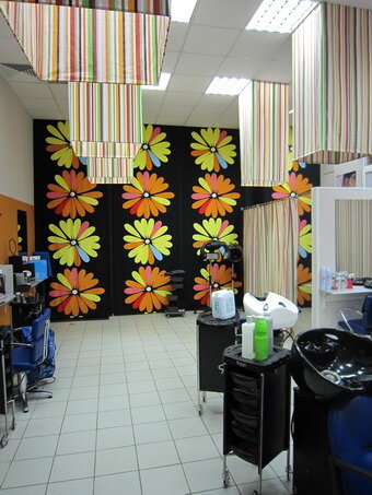 Güzellik salonu Pervaya parikmakherskaya, Moskova, foto