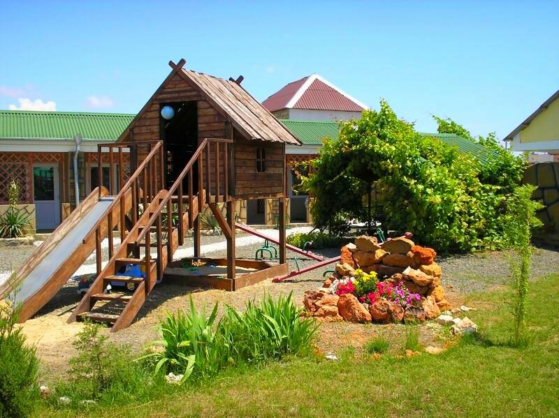 Resort oteller, tesisler Neptun, Kırım Cumhuriyeti, foto