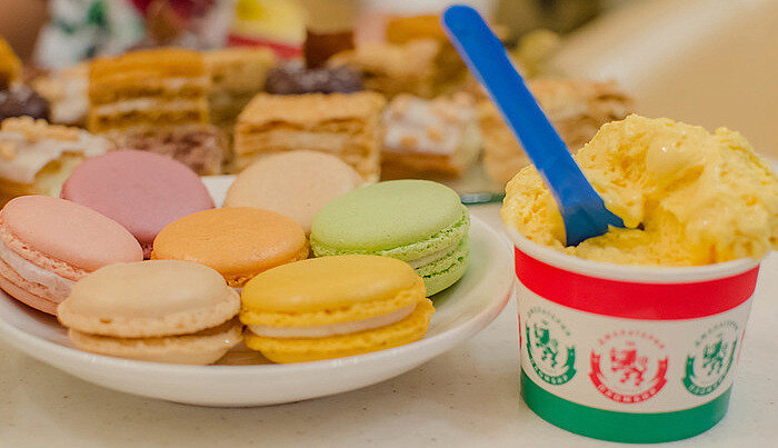 Dondurmacılar Наномороженое Dippin Dot's, Moskova, foto