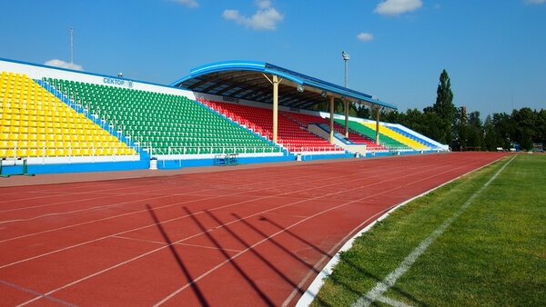 Stadyum Муниципальное бюджетное учреждение Стадион Горняк, Jeleznogorsk, foto