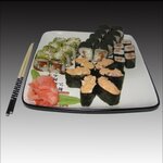 Sushi tochka (Saltivske shose No:147/10), suşi restoranı  Harkiv'den