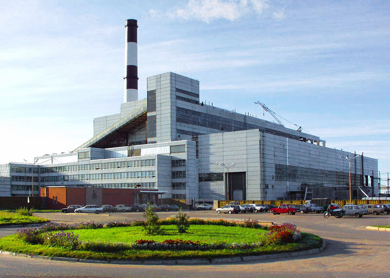 Elektrik santrali Pskovskaya Gres, Pskovskaya oblastı, foto