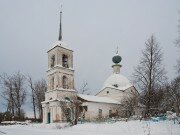 Ortodoks kiliseleri Tserkov Blagoveshcheniya Presvyatoy Bogoroditsy V Trofimovskom, Yaroslavskaya oblastı, foto