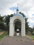 Kazanskoy Ikony Bozhiyey Materi v Zubtsove Chapel (Tver Region, Zubtsovskiy munitsipalny okrug, Gorodskoye kladbishche), şapel, haç anıtı  Tverskaya oblastından