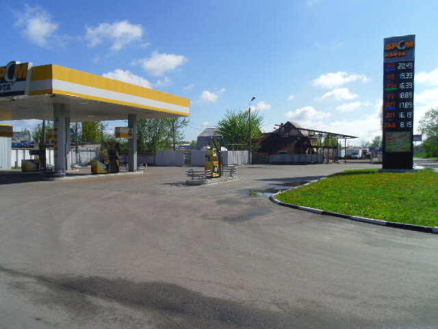 Benzin istasyonu Azs BRSM-Nafta, Belaya Tserkov, foto