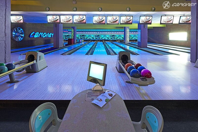Bowling salonları Bouling-tsentr Samolyot, Moskova, foto
