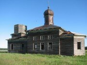 Ortodoks kiliseleri Tserkov Bogoyavleniya Gospodnya V Chikinskoy, Arhangelskaya oblastı, foto