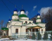 Ortodoks kiliseleri Tserkov Ikony Bozhiyey Materi Smolenskaya V Danilovo, Moskova ve Moskovskaya oblastı, foto