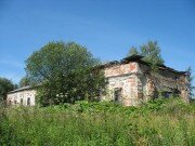 Ortodoks kiliseleri Tserkov Voskreseniya Khristova V Matveyevo, Kostromskaya oblastı, foto