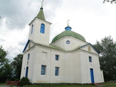Ortodoks kiliseleri Svyato-Mikhaylovsky khram, Kiev Bölgesi, foto