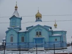 Ortodoks kiliseleri Khram Rozhdestva Bozhiyey Materi, Volyn oblastı, foto