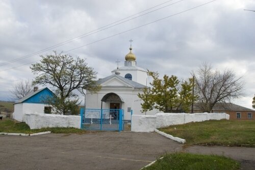Ortodoks kiliseleri Svyato-Preobrazhensky khram, Donetsk Bölgesi, foto
