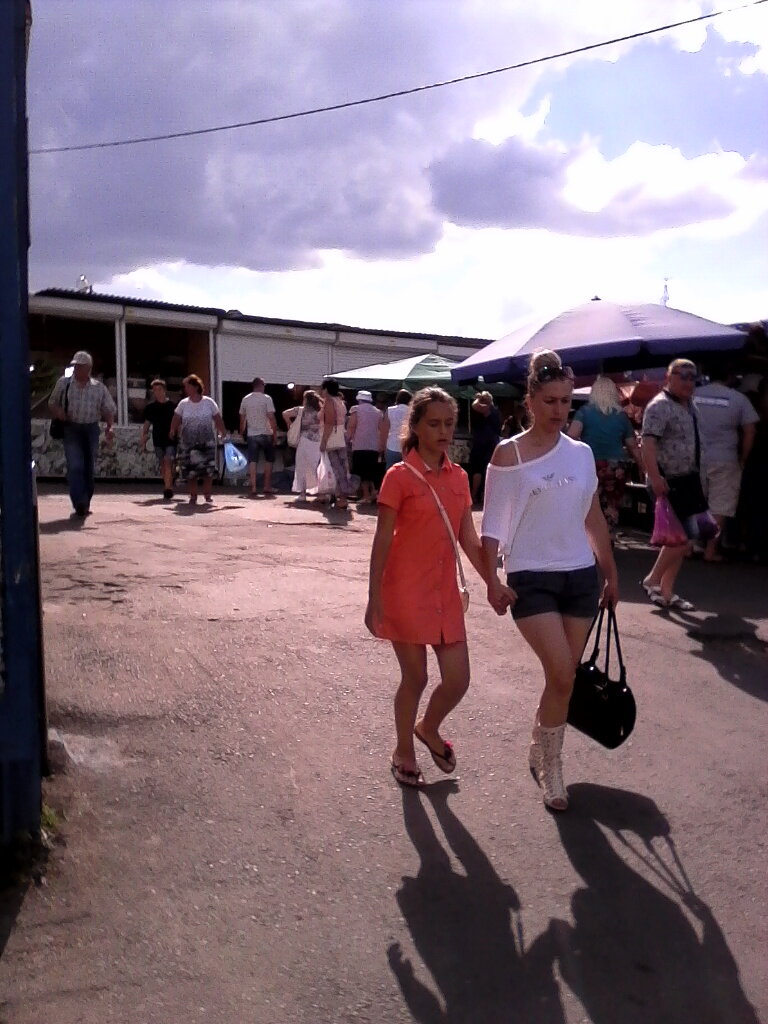 Pazarlar ve çarşılar Torgovyye ryady, Lipetsk, foto